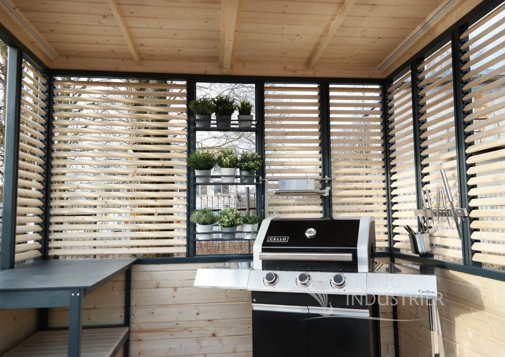 Outdoor Kitchen 2.5 x 1.6 m | VIKING INDUSTRIER