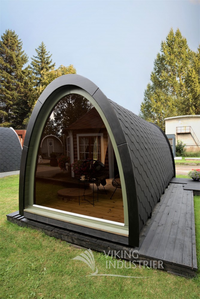 Camping Pod with Side Entrance 2.4 x 5.9 | VIKING INDUSTRIER
