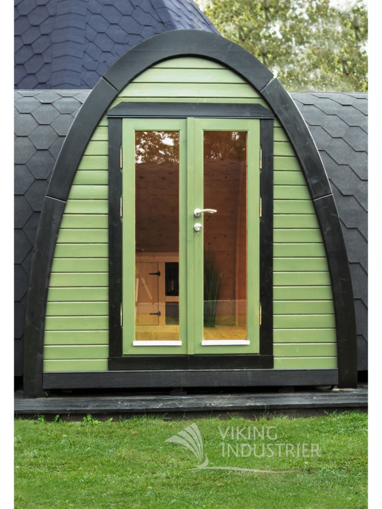 Camping Pod with Side Entrance 2.4 x 5.9 | VIKING INDUSTRIER