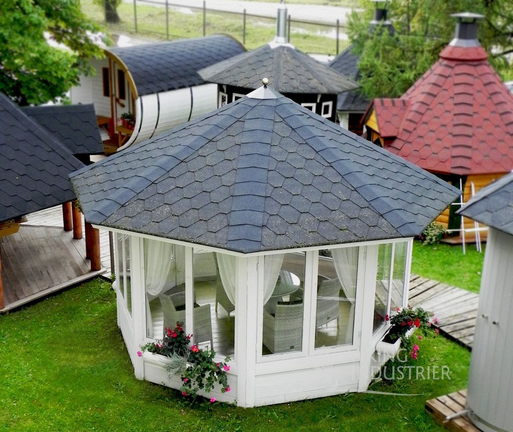 SUN PAVILION 10 M² | VIKING INDUSTRIER