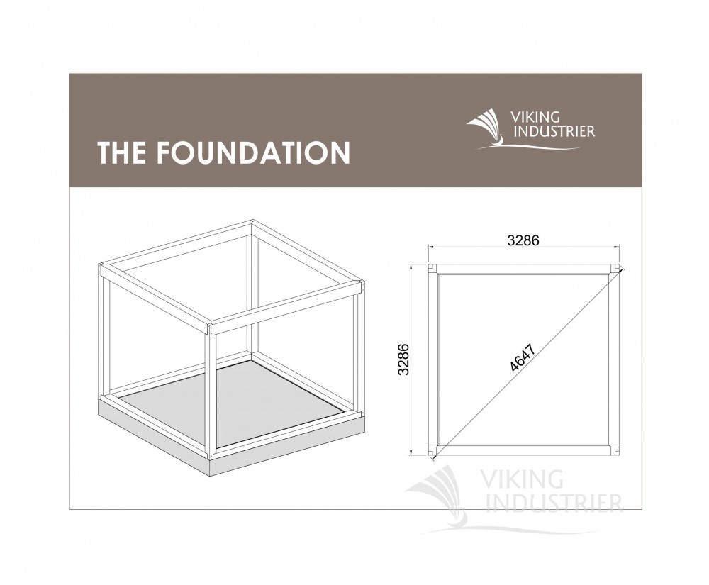 Insulated Office Cube 3x4 | VIKING INDUSTRIER
