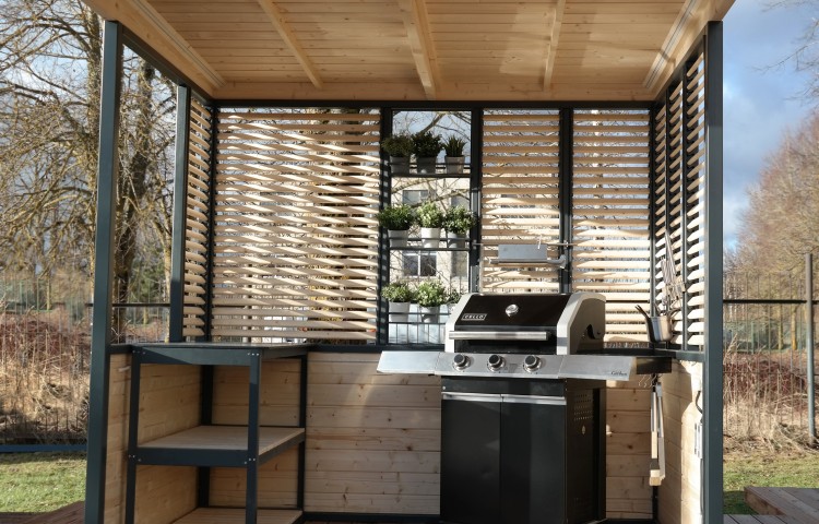 Outdoor Kitchen 2.5 x 1.6 m | VIKING INDUSTRIER
