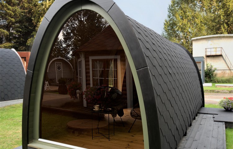 Camping Pod with Side Entrance 2.4 x 5.9 | VIKING INDUSTRIER