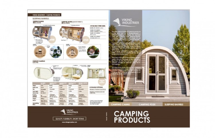 Camping Products. Leaflet | VIKING INDUSTRIER
