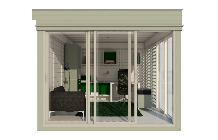 Insulated Office Cube 3x4 | VIKING INDUSTRIER